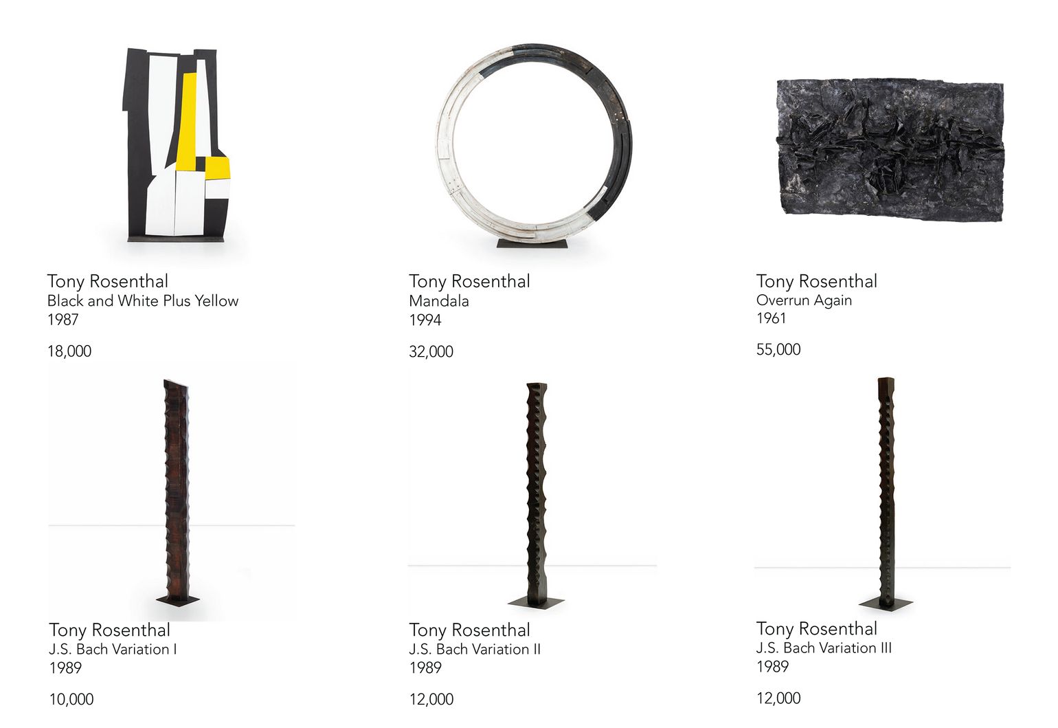 Tony Rosenthal Sculptor – Converso Chicago